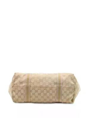 Gucci Gg Canvas Jolicoeur Tote Bag - Brown