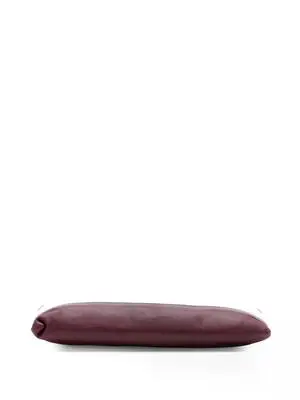 Balenciaga 2018 Canvas Clip Clutch - Red