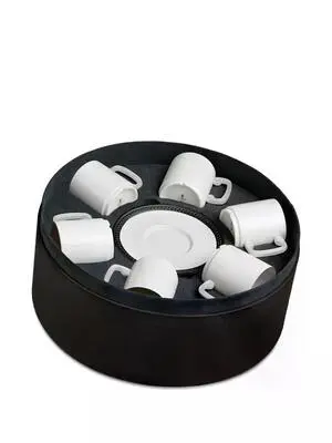 L'Objet Soie Tressée Cups - White