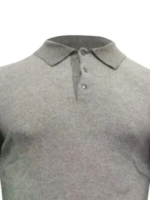 Ralph Lauren Cashmere Buttoned Polo Shirt