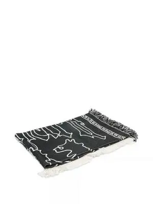 Carhartt Work In Progress Hackwork Graphic Blanket - Black