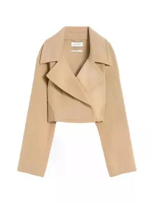 Sportmax Oversized-lapel Cropped Jacket