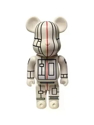 MEDICOM TOY X World Wide Tour Futura 400% Figure - White