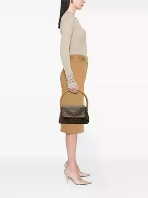 LOUIS VUITTON 2002 Monogram Mini Looping Shoulder Bag