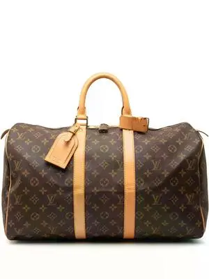 LOUIS VUITTON 2003 Monogram Keepall 45 Travel Bag