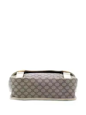 Gucci Gg Supreme Crossbody Bag - Brown