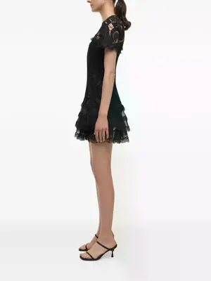 Simkhai Paislee Mini Dress - Black