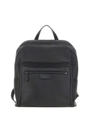 GIANNI CHIARINI Florence Zip Leather Backpack