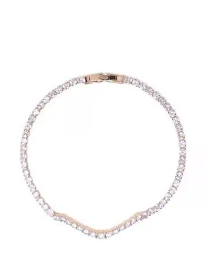 Maje Crystal-embellished Tennis Bracelet - Gold