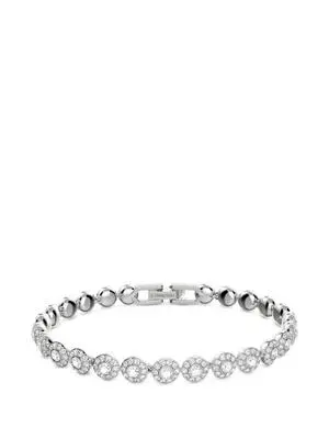SWAROVSKI Una Angelic Round-cut Crystal Bracelet - Silver