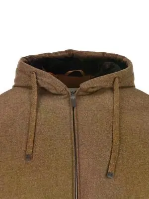 TOD'S Hooded Zip-up Jacket
