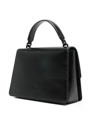Pinko Love One Logo-plaque Tote - Black