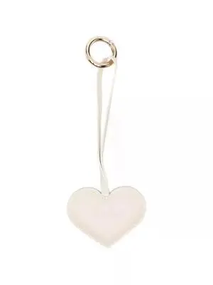 MC2 SAINT BARTH Heart-pendant Bag Charm - Neutrals