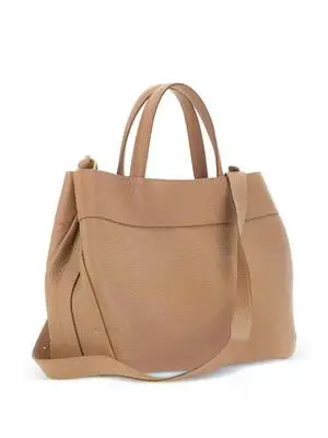 GIANNI CHIARINI Selena Hammered Tote Bag