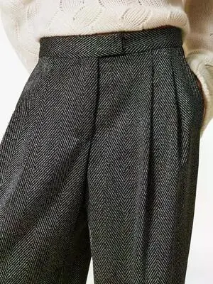 TWINSET Herringbone Palazzo Pants