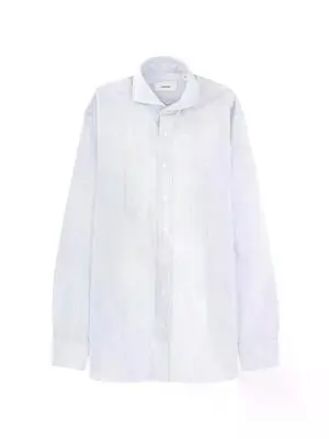 LARDINI Long-sleeved Striped Shirt