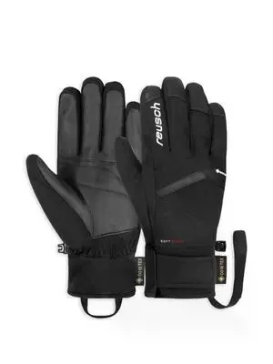 REUSCH Panelled Strap Gloves - Black
