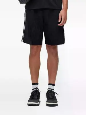 OSKLEN Ribbed Side-stripe Shorts