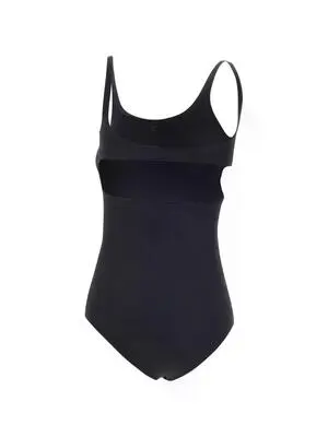 COURREGES Cut-out Logo Swimsuit