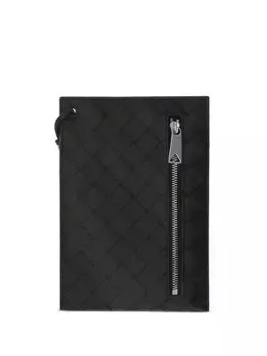 Bottega Veneta 2024 Intrecciato Leather Card Holder