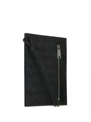 Bottega Veneta 2024 Intrecciato Leather Card Holder
