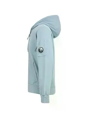 C.P. COMPANY Zip-up Hoodie - Blue