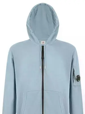 C.P. COMPANY Zip-up Hoodie - Blue