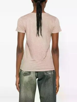 Majestic Filatures V-neck Short-sleeve T-shirt - Neutrals
