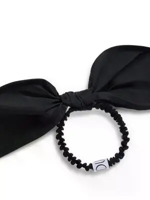PATOU Bow Scrunchie - Black