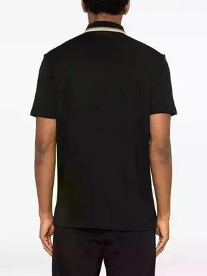 Emporio Armani Logo-patch Polo Shirt