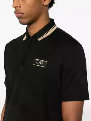 Emporio Armani Logo-patch Polo Shirt