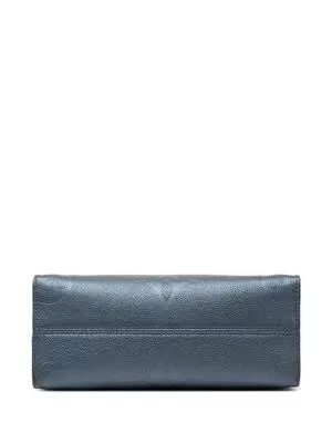 LOUIS VUITTON 2021-2025 Metallic Monogram Giant Empreinte Onthego Pm Satchel - Blue