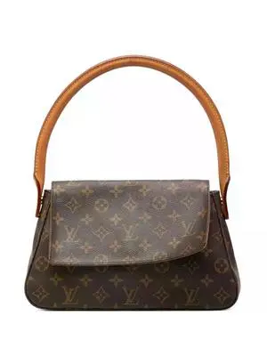 LOUIS VUITTON 2001 Monogram Mini Looping Shoulder Bag