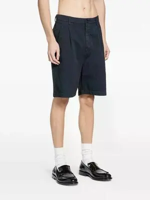 MASSIMO OSTI STUDIO Pleated Bermuda Shorts