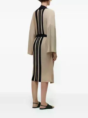 OSKLEN Knitted Belted Coat