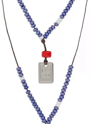 Dsquared2 Beaded Pendant Necklace