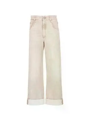 Brunello Cucinelli Wide-leg Jeans