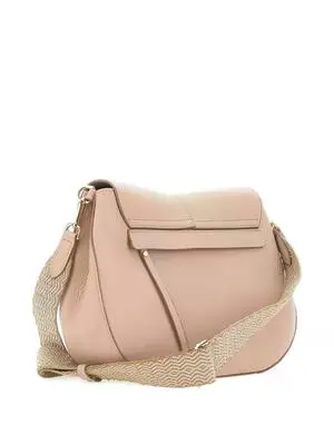 GIANNI CHIARINI Helena Small Leather Shoulder Bag - Pink