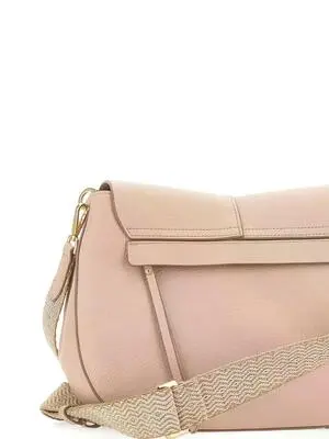 GIANNI CHIARINI Helena Small Leather Shoulder Bag - Pink