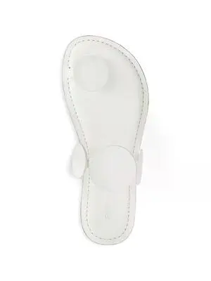Bernardo Ring-detail Sandals - White