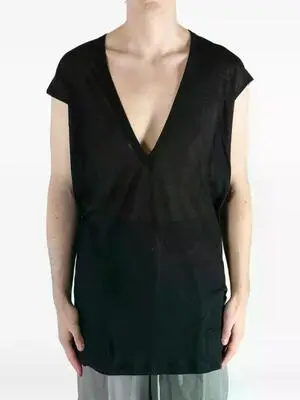 Rick Owens V-neck T-shirt
