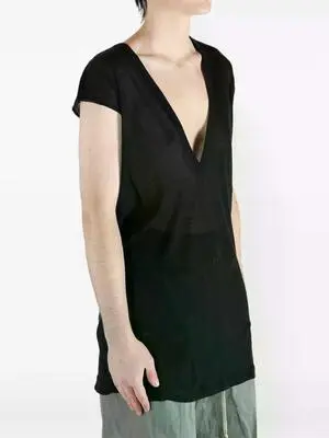 Rick Owens V-neck T-shirt