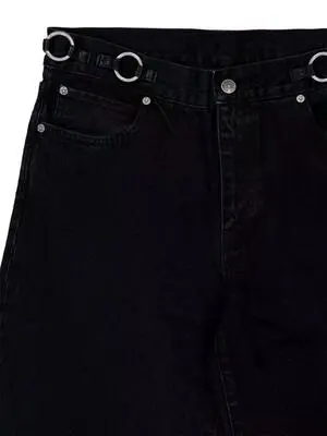 FRAME Sutro O-ring Stroll Jeans - Black