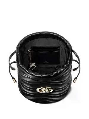 Gucci Small Gg Marmont Bucket Bag