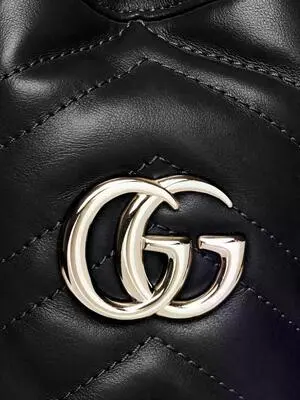 Gucci Small Gg Marmont Bucket Bag