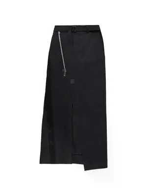 Sacai Belted Maxi Skirt
