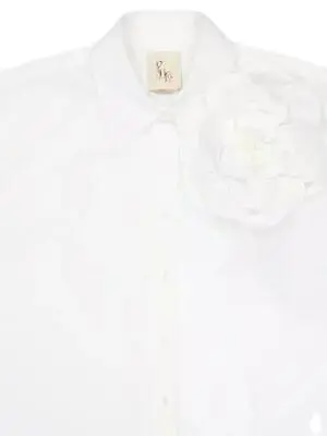 PAULA Flower-embellished Shirt