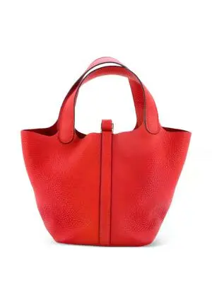 Hermès Picotin Lock Clemence Pm - Red
