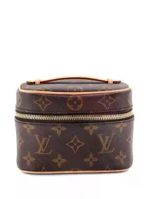LOUIS VUITTON Nice Vanity Case Monogram Canvas Nano Pouch - Brown