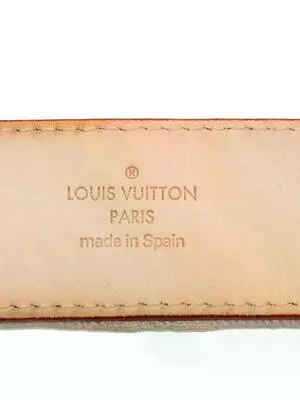LOUIS VUITTON 2010 Monogram Denim Belt